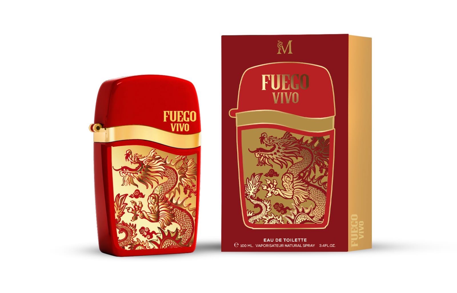 PERFUME 100ML FUEGO VIVO – Yeslovecosmetics